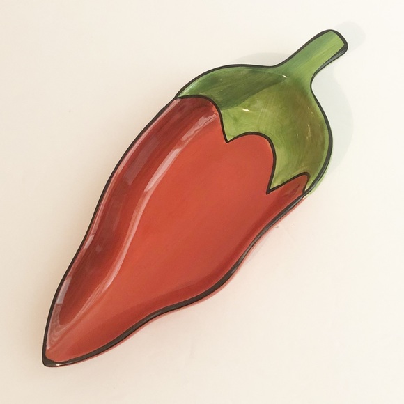 Dining | Clay Art Chili Fiesta Chili Pepper Serving Dish | Poshmark